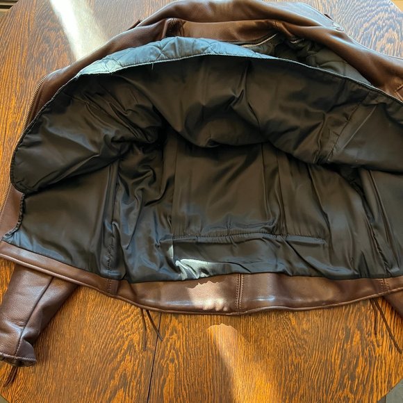 Walt Dyer | Jackets & Coats | Heavy Duty Dark Brown Leather Walt Dyer ...